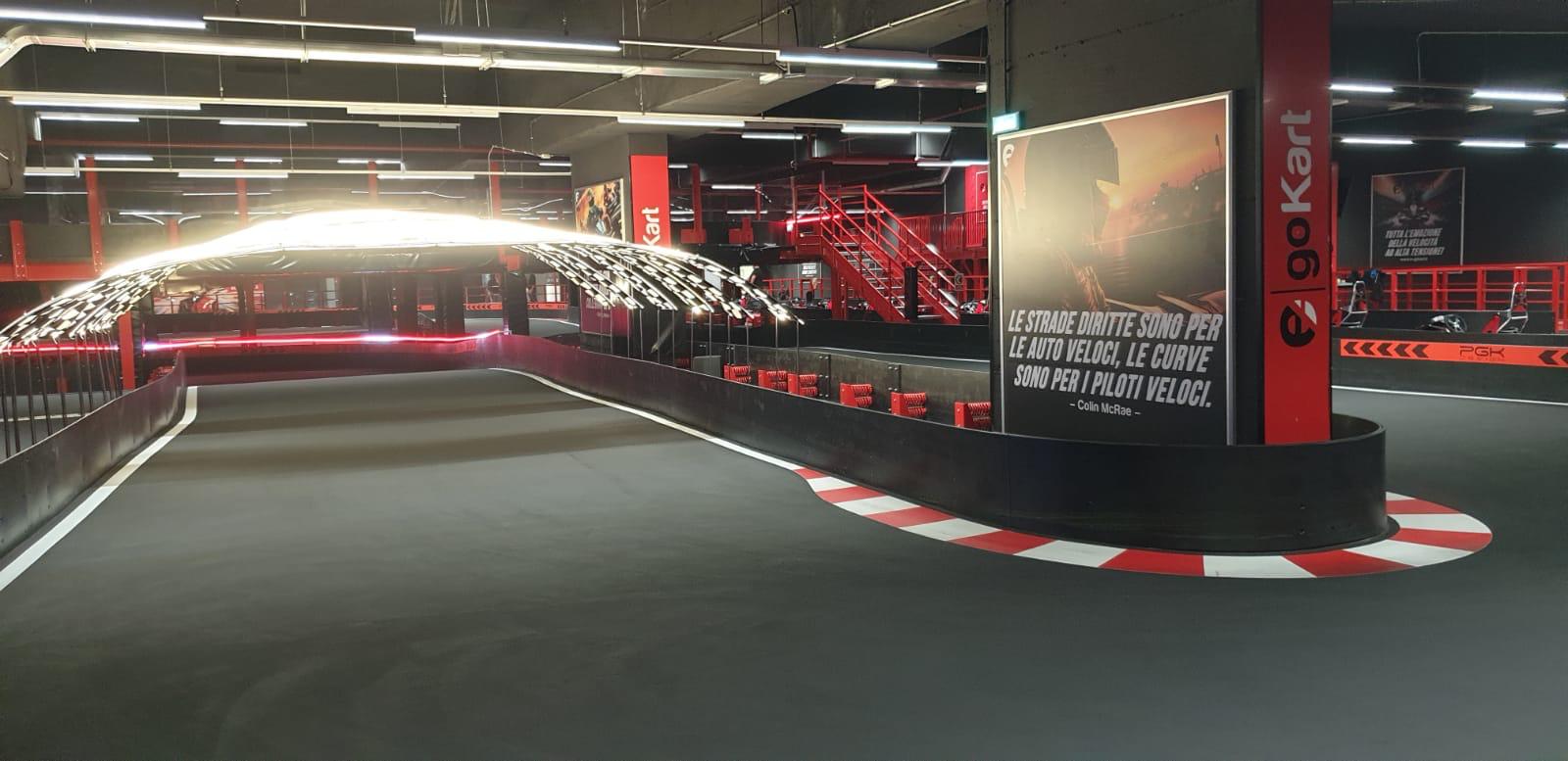 Kart track e-goKart Roma - Rome (Italy) | PGK Design