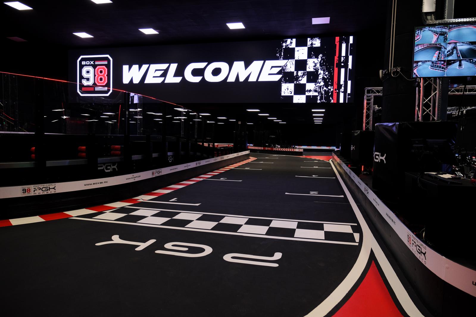 Piste de karting BOX 98 - Montecarlo (Principato di Monaco) | PGK Design